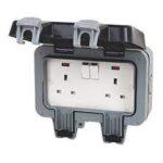 Outdoor weatherproof electric socket – Principal Building Supplies